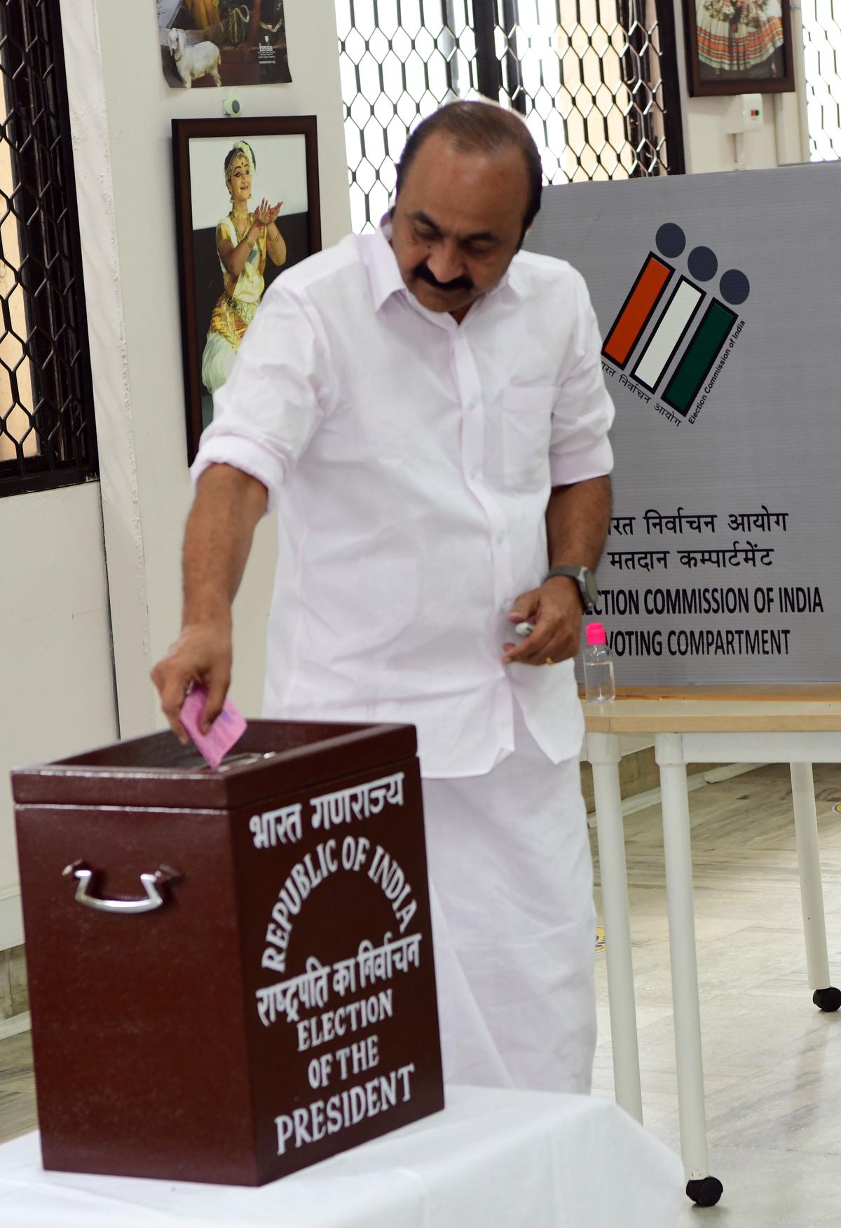 State MLAs vote to choose country’s President - The Hindu