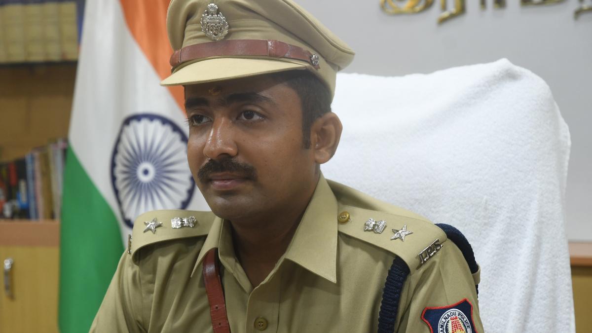 New SP takes charge in Ramanathapuram - The Hindu