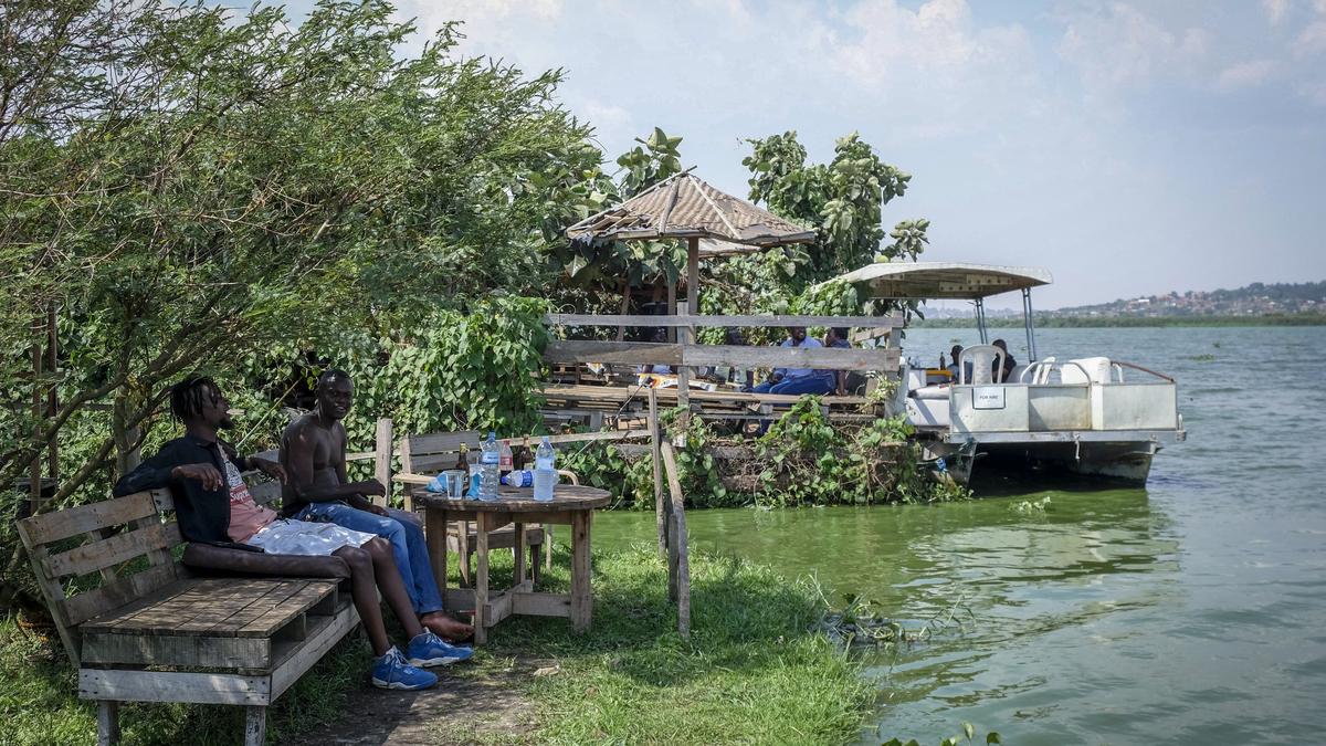 Recycling lake litter, Ugandan makes innovative tourist boat - The Hindu