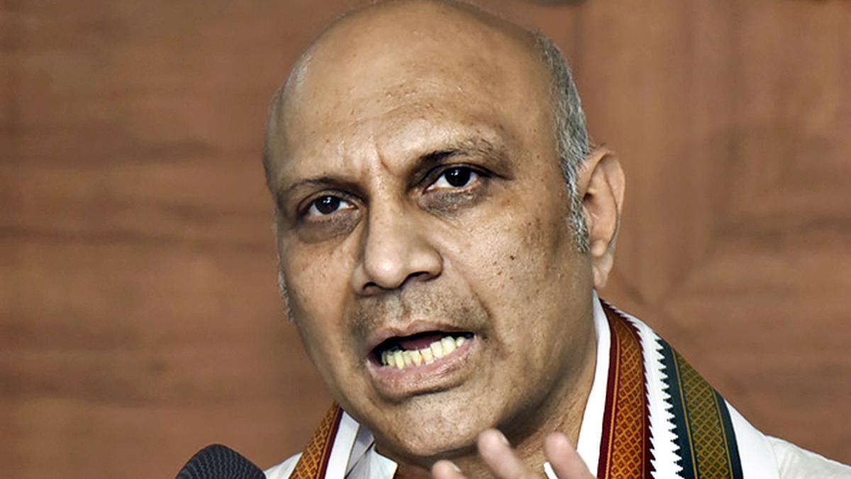 Congress fields former Union HRD Minister Pallam Raju from Kakinada Lok ...