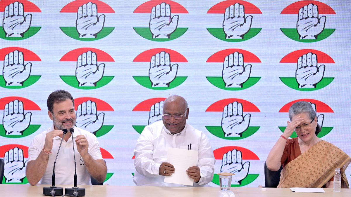 Congress to hold session in Ahmedabad to discuss future plan, BJP’s ...