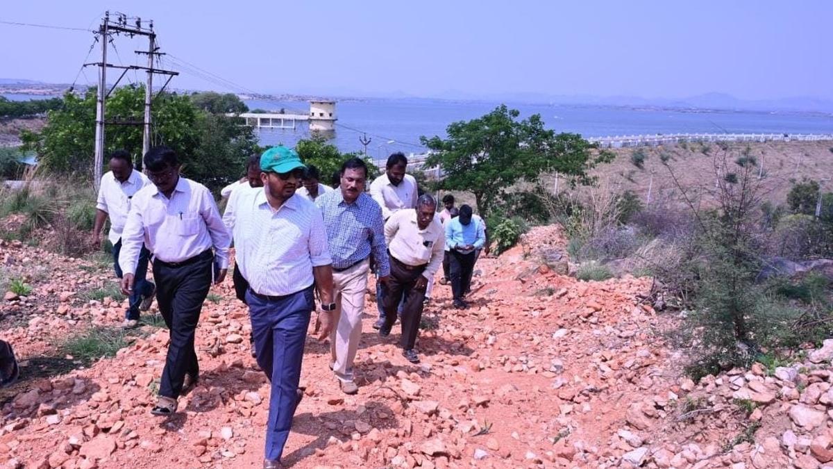 Collector tells officials to take steps to develop tourism at Veligallu ...