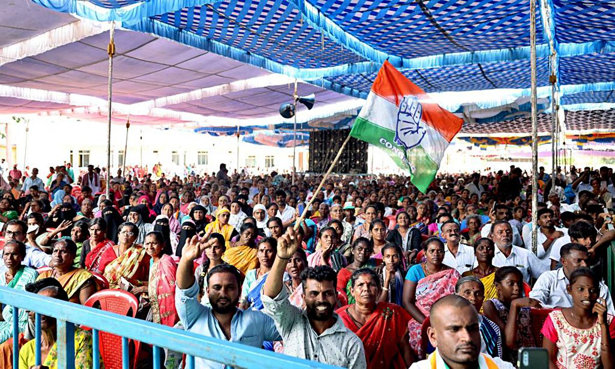 Bring Congress to power with majority, says Priyanka Gandhi - The Hindu