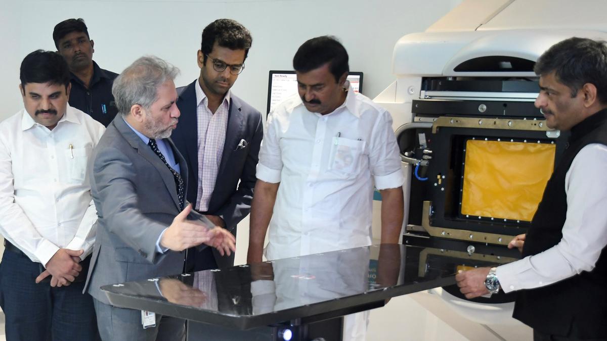 Apollo proton cancer centre gets new therapy room - The Hindu