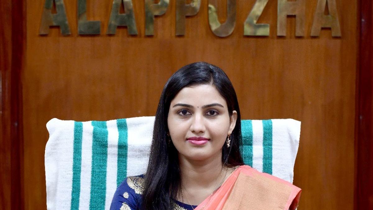 New Collector takes charge in Alappuzha (with pic) - The Hindu