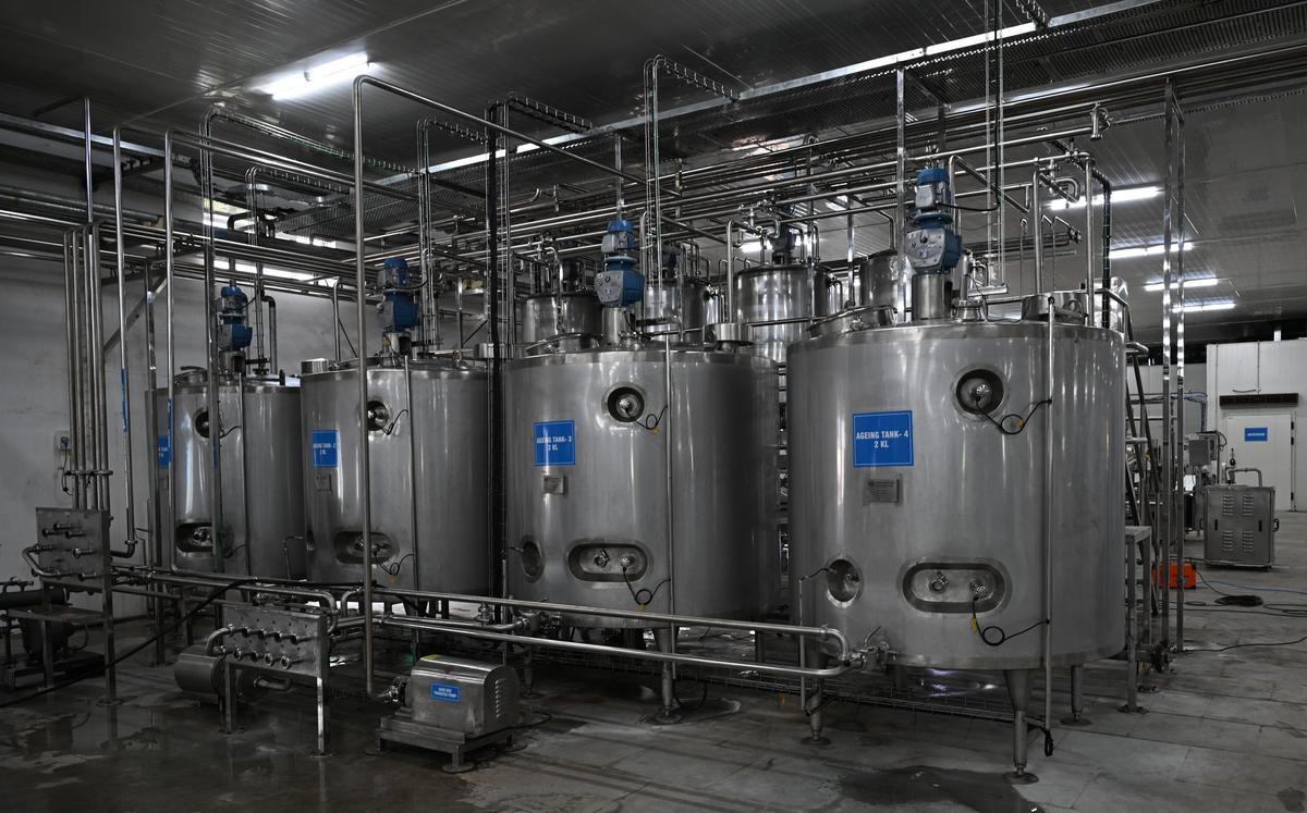 New ice cream plant at Tiruchi Aavin inaugurated - The Hindu