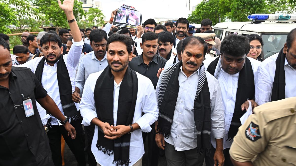 YSRCP MLCs, MLAs walk out of Andhra Pradesh Assembly during Governor’s ...