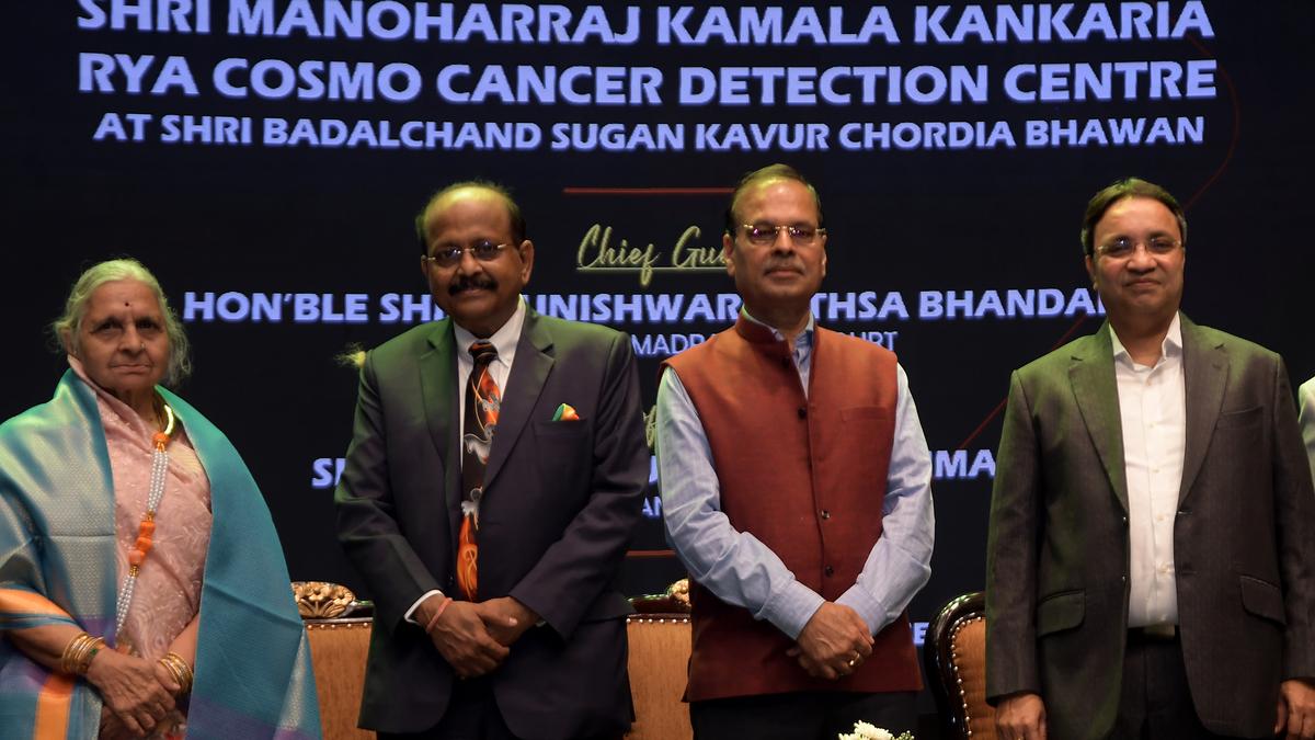 Cancer detection centre for the poor inaugurated - The Hindu