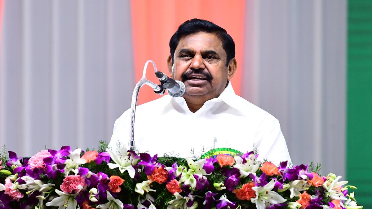 DMK inaugurating projects launched during AIADMK regime: Palaniswami ...
