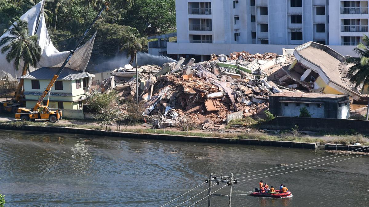 Maradu municipality rejects CPCB’s findings on removal of demolition ...