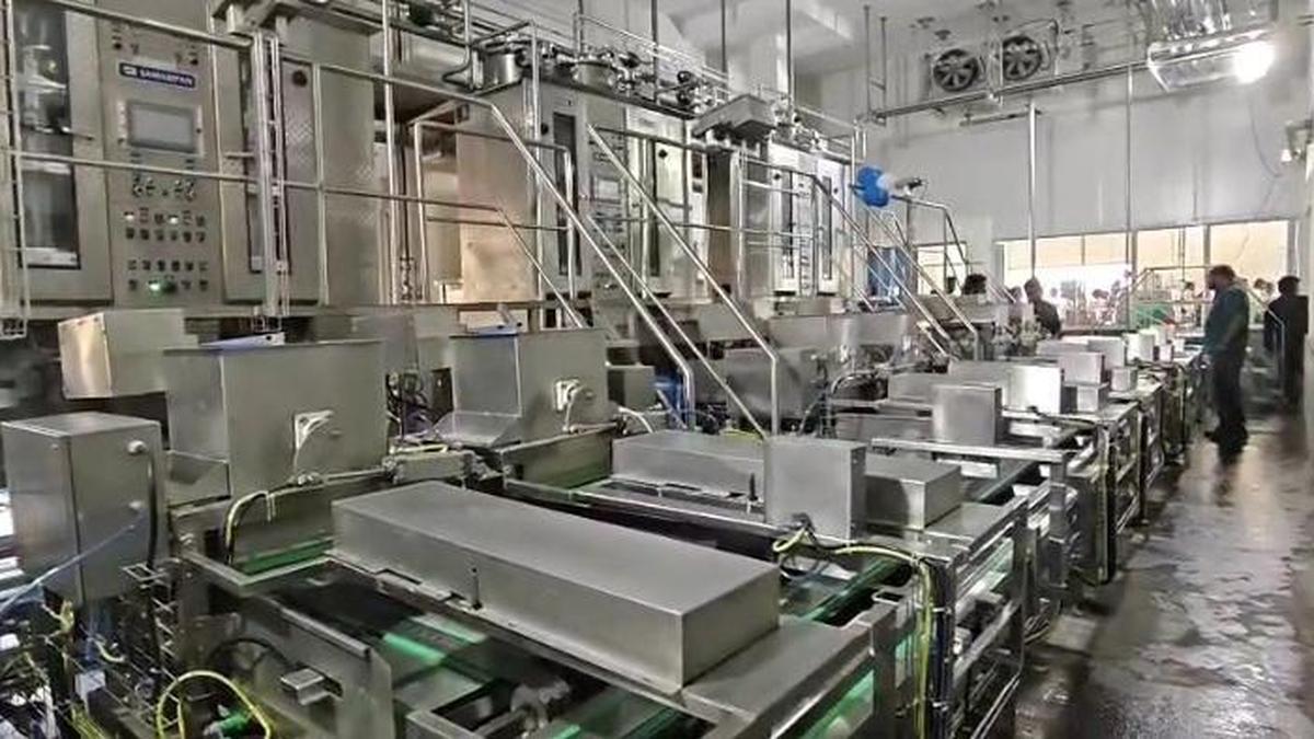 Hi-Tech dairy plant to be commissioned in Namakkal in February - The Hindu