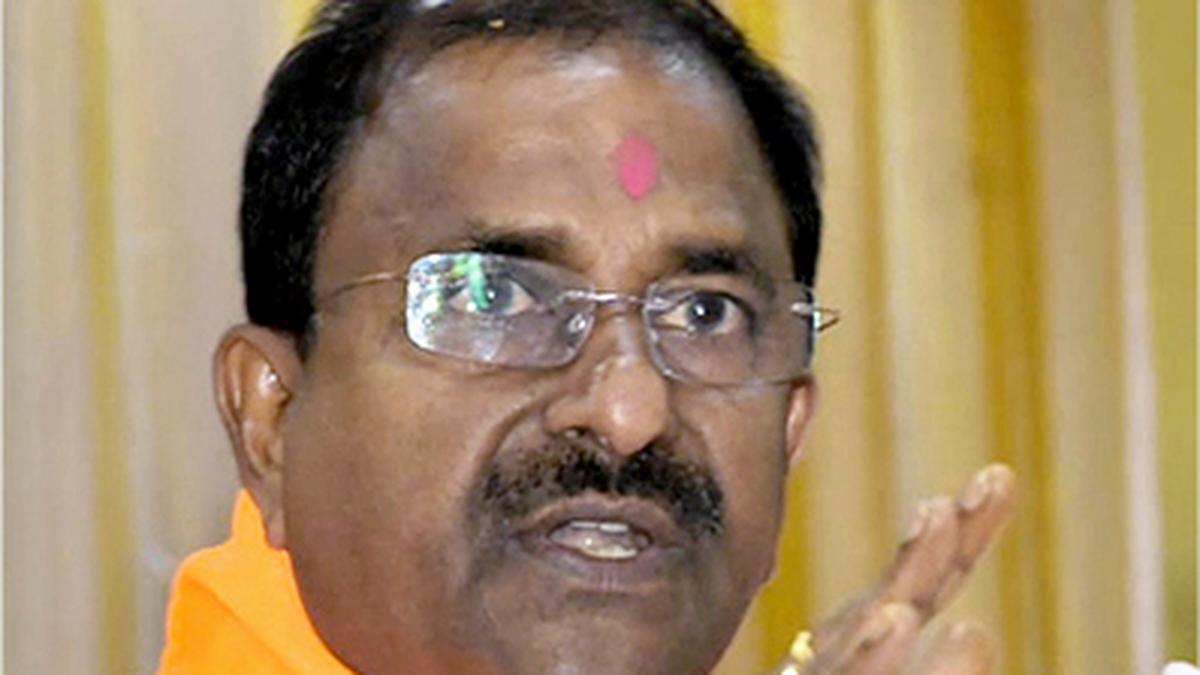 Jagan ruined Andhra Pradesh by proposing three capitals, alleges Somu Veerraju - The Hindu