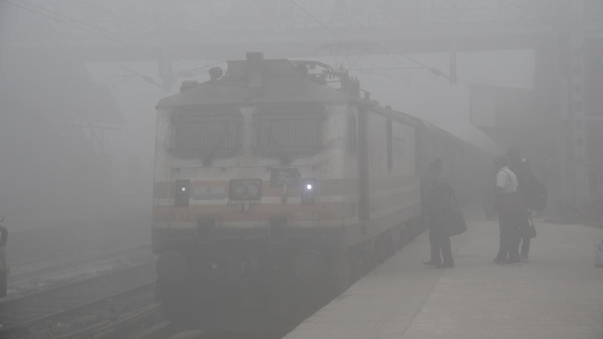 Over 480 trains affected due to dense fog: Railways - The Hindu