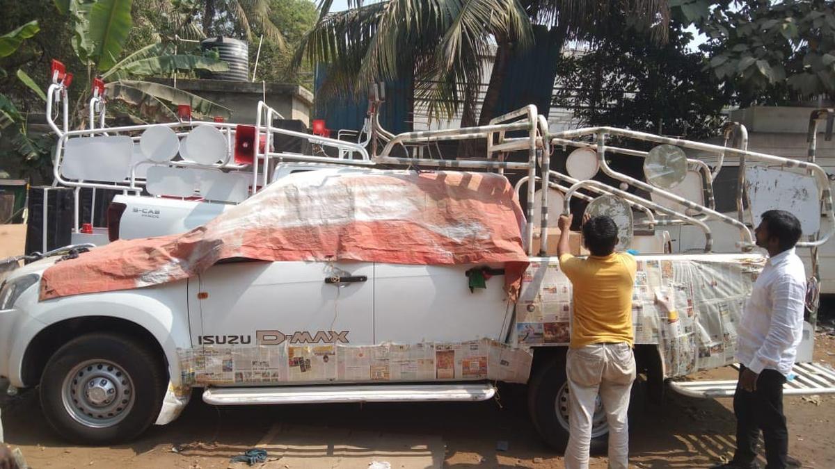 A.P. polls: Customised election campaign vehicles in the making, ready ...
