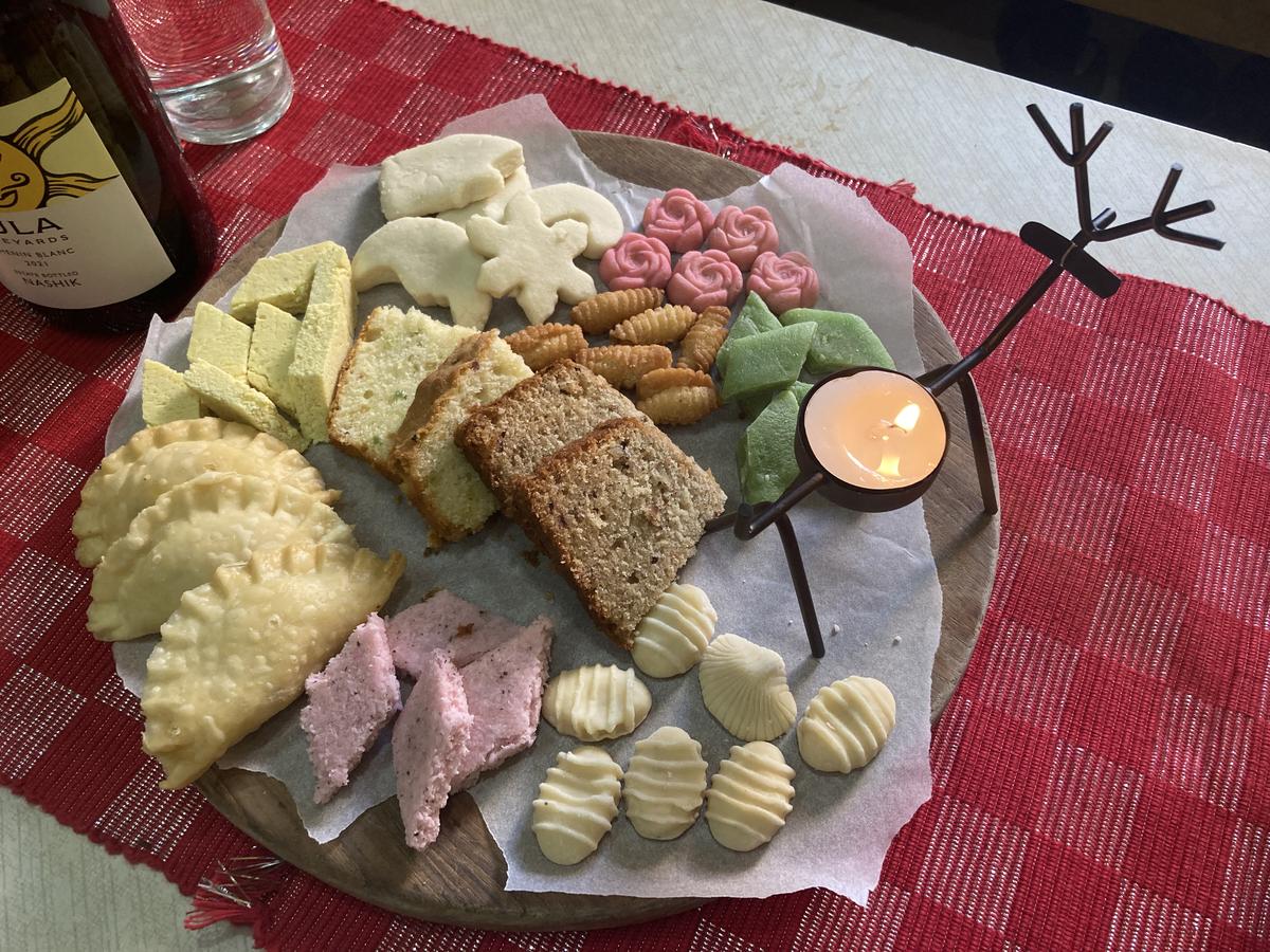Christmas in the East Indian Catholic community is a table full of ...