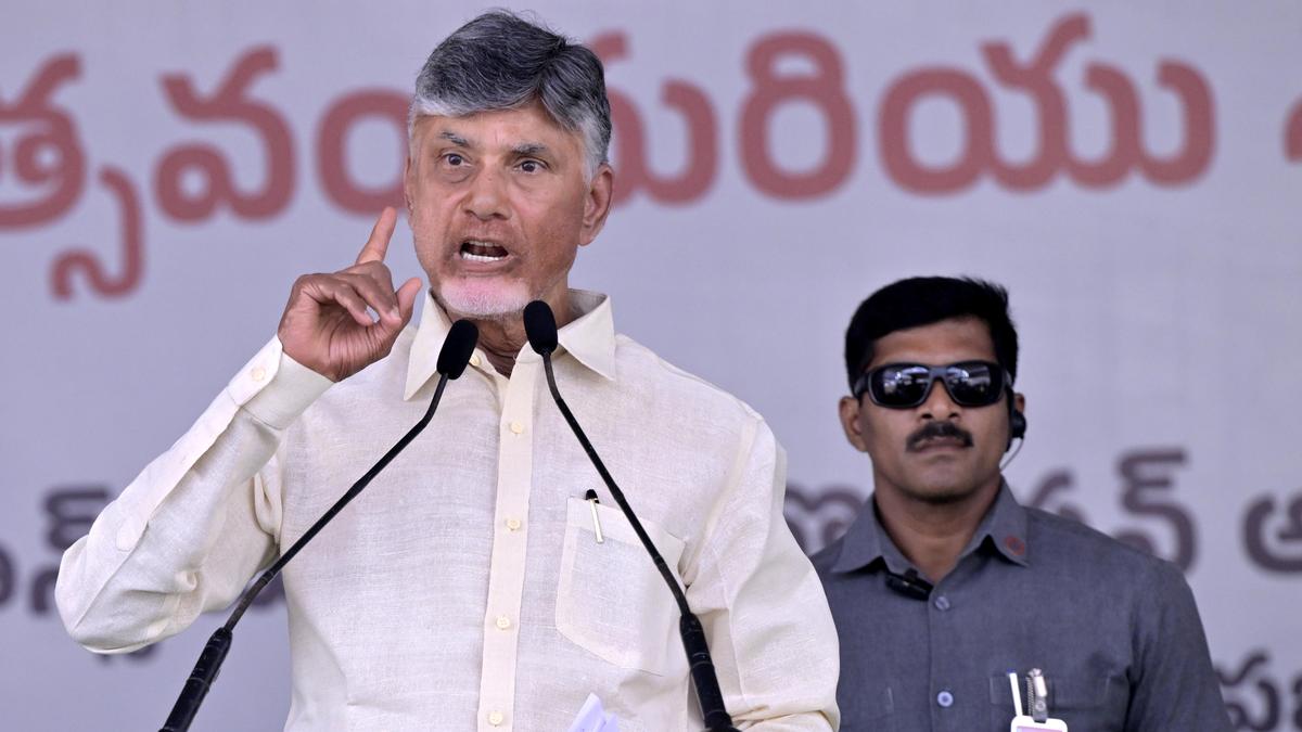 Jagan’s role in Adani bribery scandal: AP CM Naidu says he would study and act on it - The Hindu