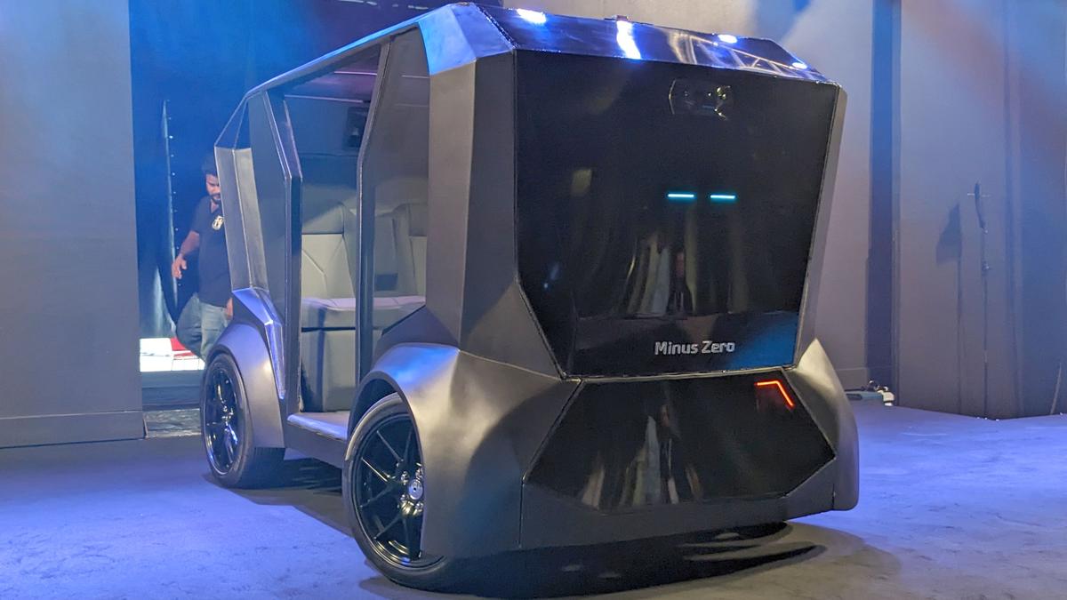 Bengaluru-based Minus Zero unveils zPod autonomous driving concept ...