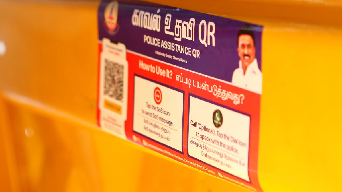70,000 autos in Chennai have QR codes for passenger safety - The Hindu