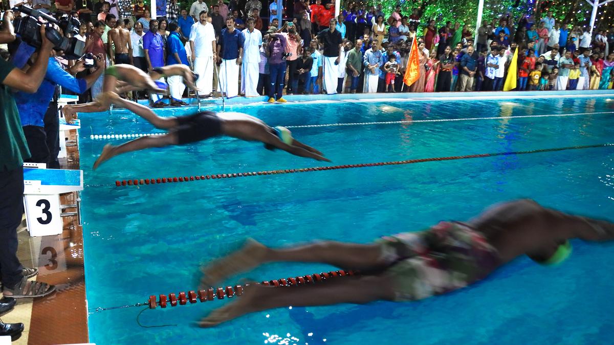 Raja Kesavadas swimming pool inaugurated in Alappuzha - The Hindu