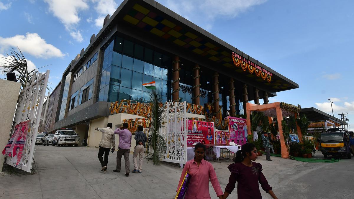 Telangana CM inaugurates Adivasi, Banjara Bhavans - The Hindu