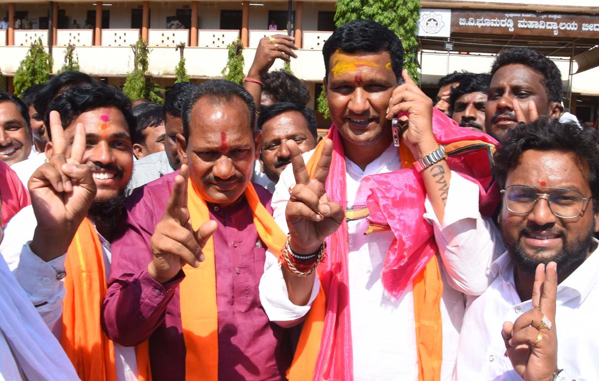 Karnataka elections: BJP wrests one seat each from Congress and JD(S ...