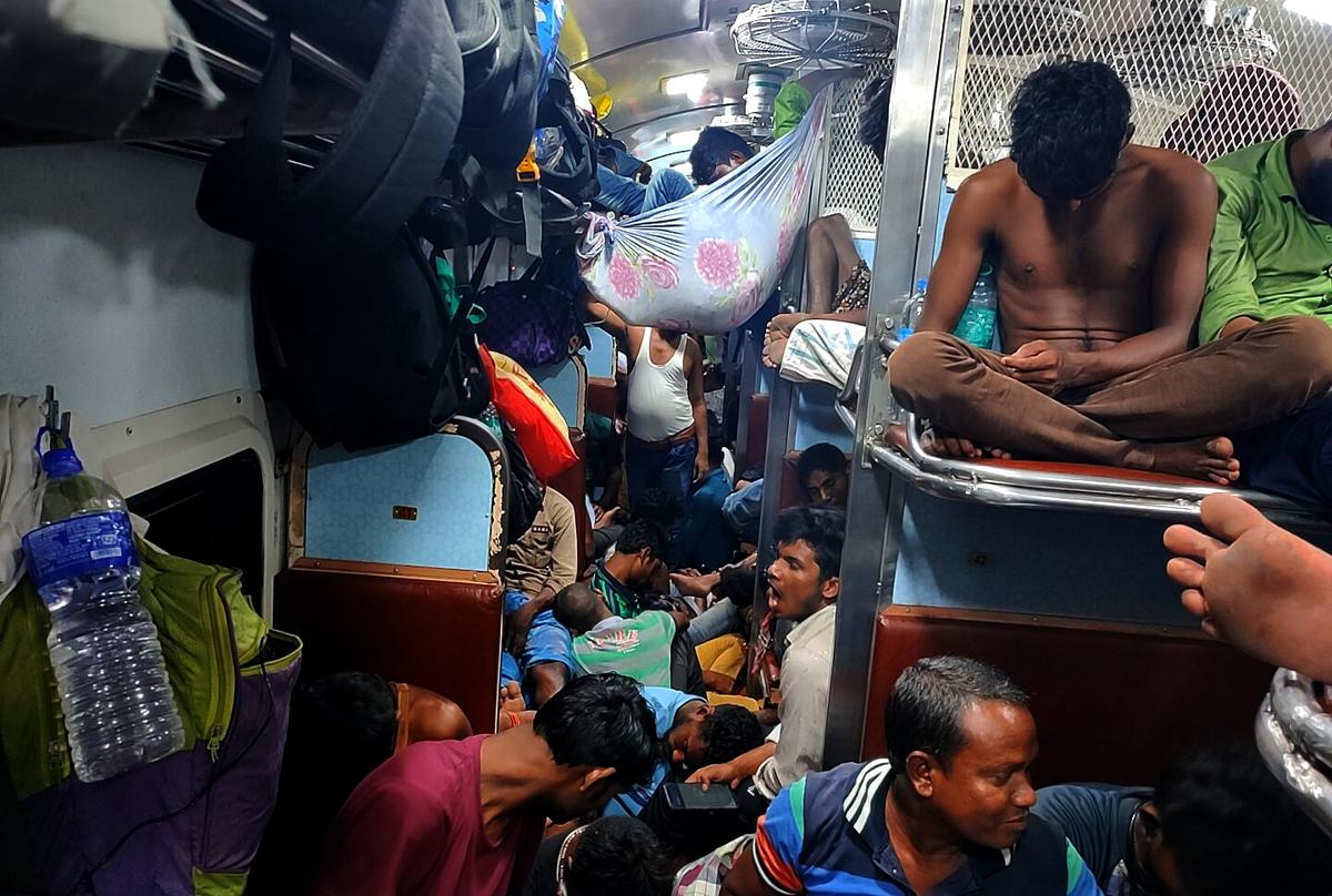A journey with migrants on an unreserved coach of the Coromandel ...