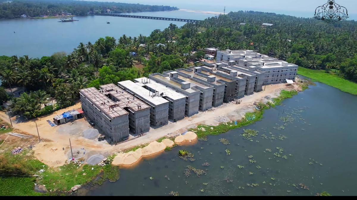 Housing complex under Punargeham scheme nears completion - The Hindu