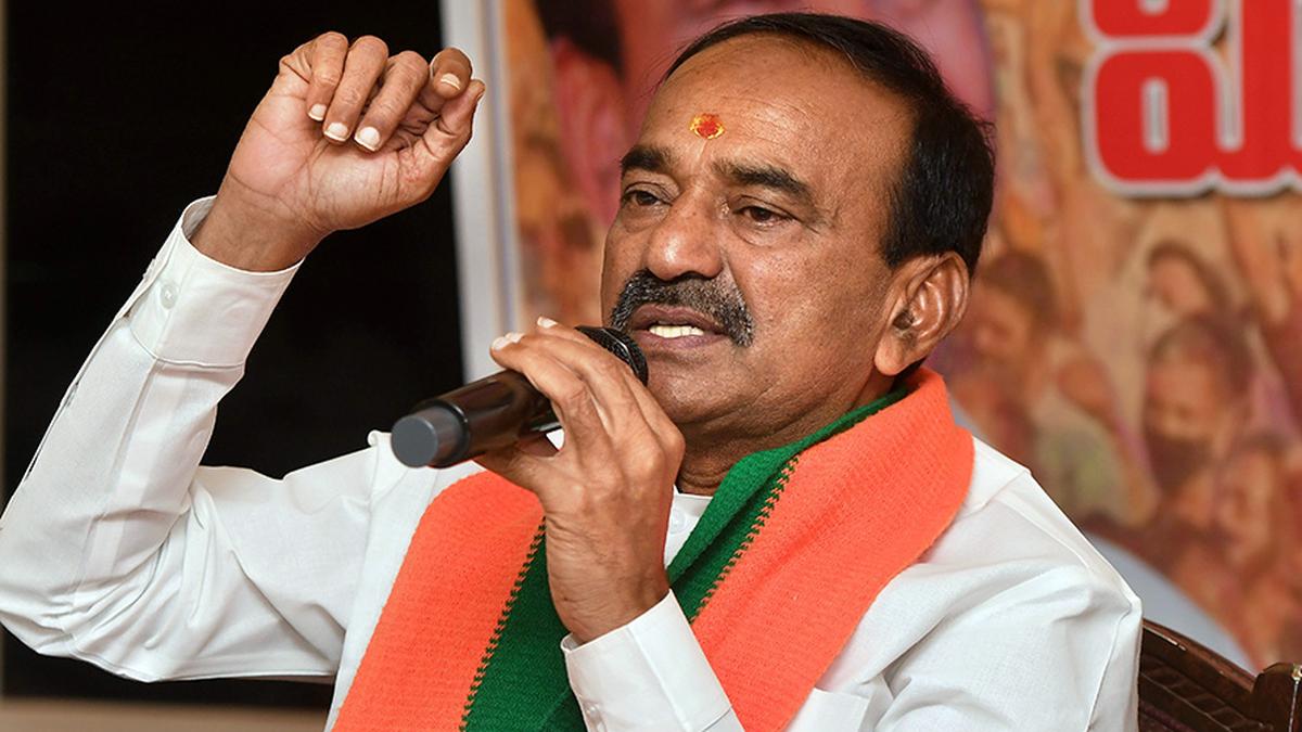 Eatala Rajender asks TS govt. to start paddy procurement - The Hindu