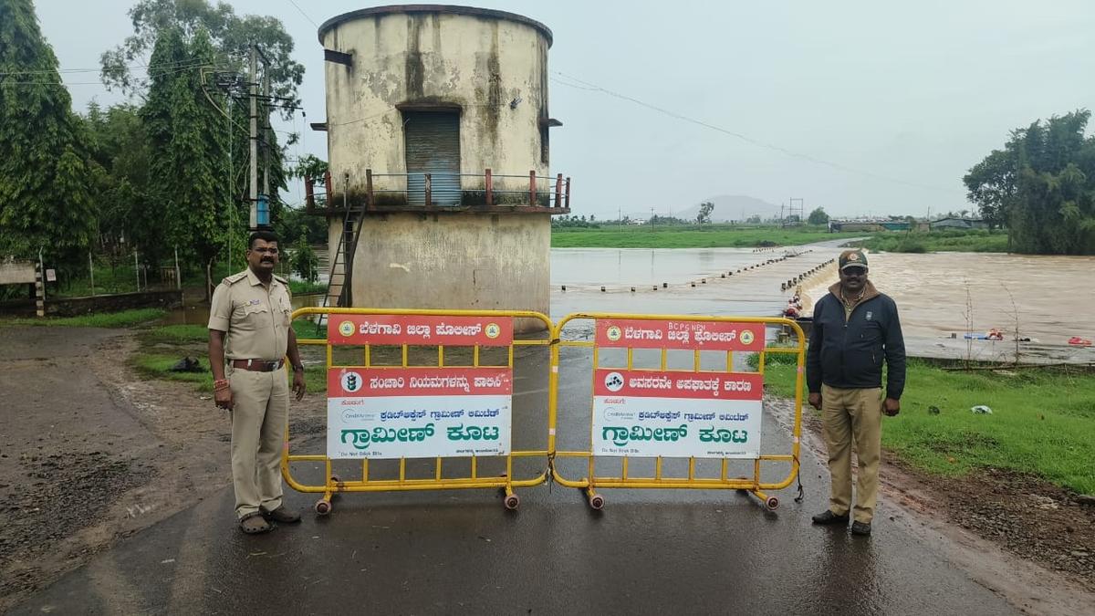 Several villages cut off, commuters using circuitous routes as Belagavi ...