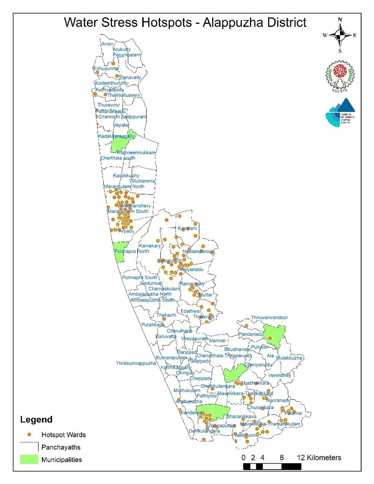 163 local body wards identified as ‘water-stress’ hotspots in Kerala’s ...