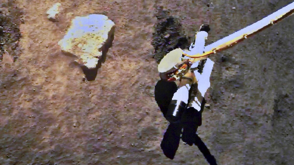 China says moon rocks offer new clues to volcanic activity - The Hindu