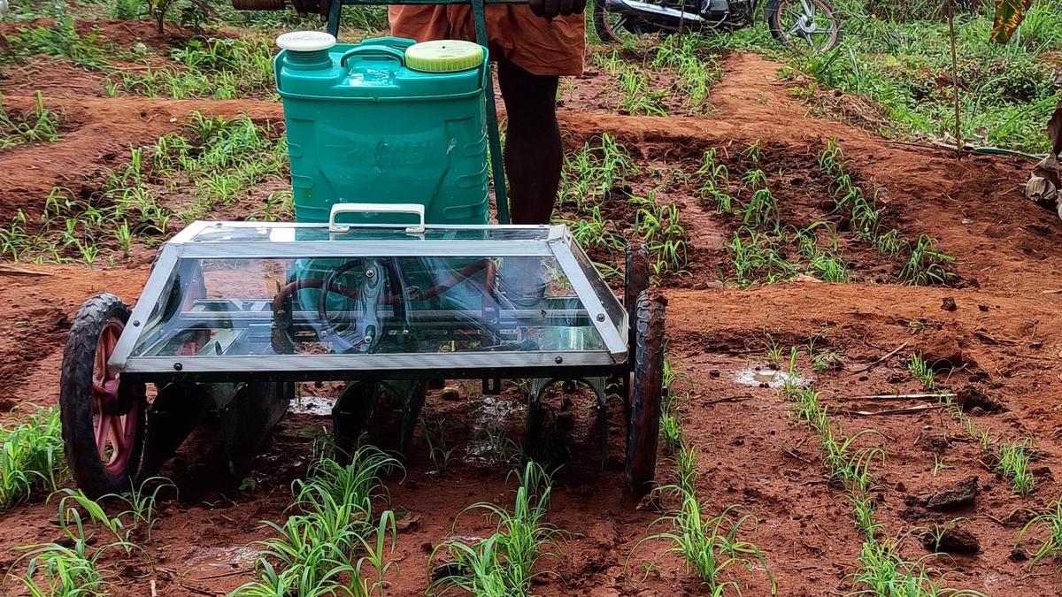 Agriculture varsity’s crop-protective herbicide applicator gets patent ...