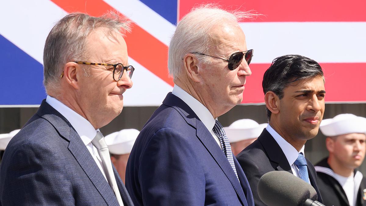 U S Britain Australia Weigh Expanding Aukus Security Pact To Deter