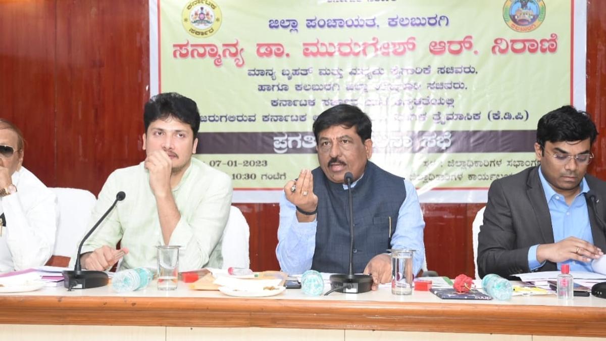 Make all efforts to improve SSLC results: Nirani - The Hindu