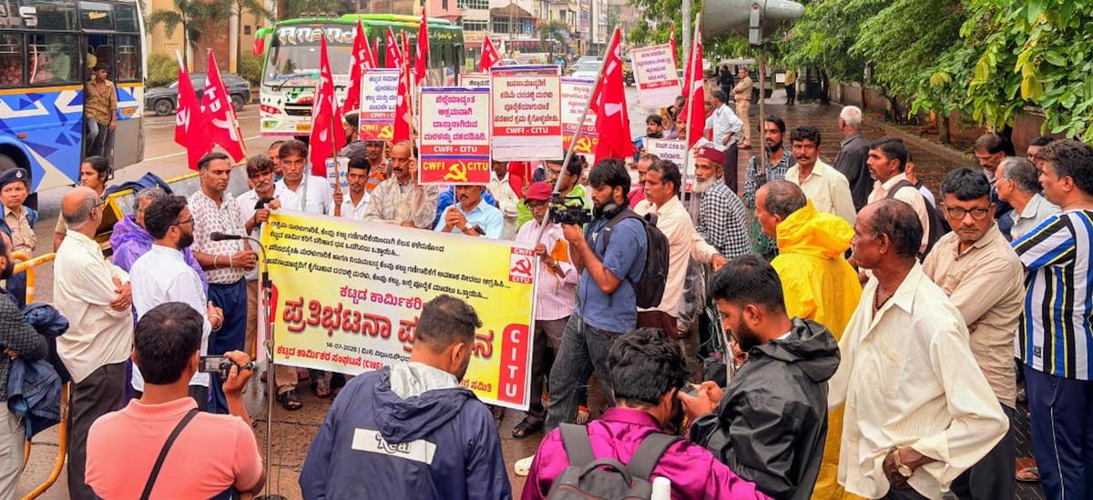 BJP, CWFI hold separate protests seeking solution to scarcity of sand ...