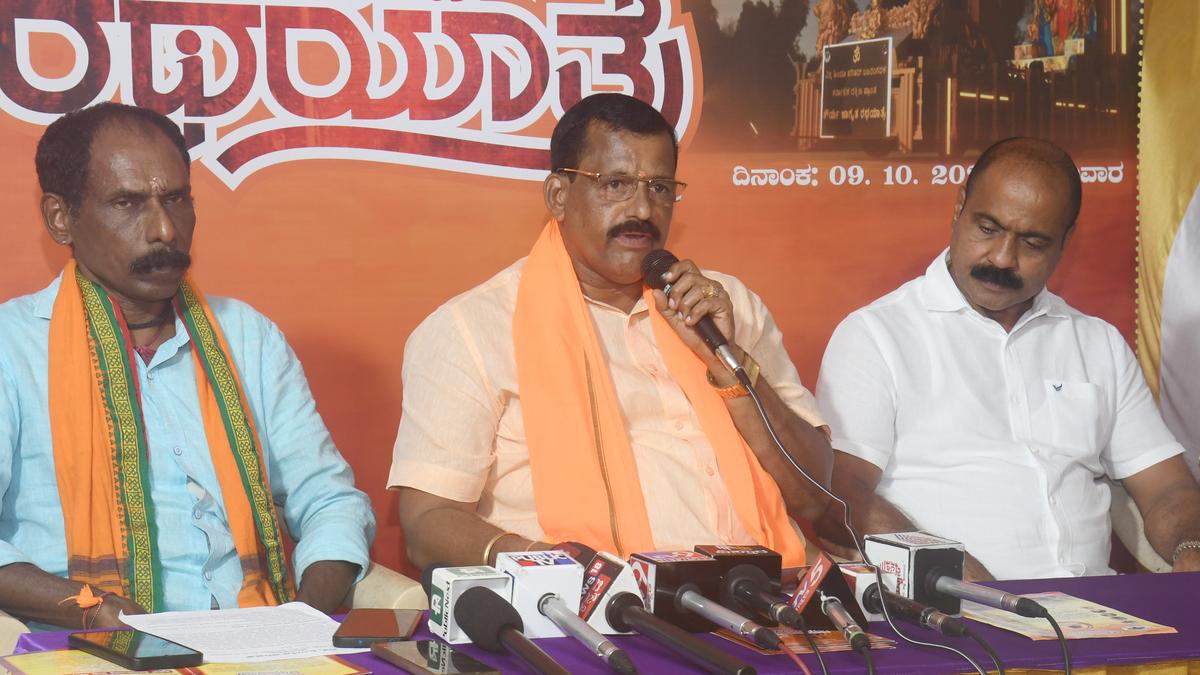 Kalladka Prabhakar Bhat to flag off Shobha Yatra in Mangaluru on ...