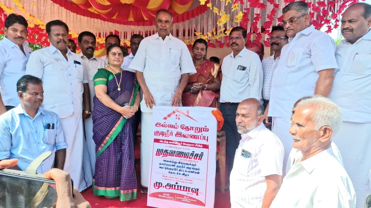 Speaker gets second major drinking water scheme for Radhapuram ...