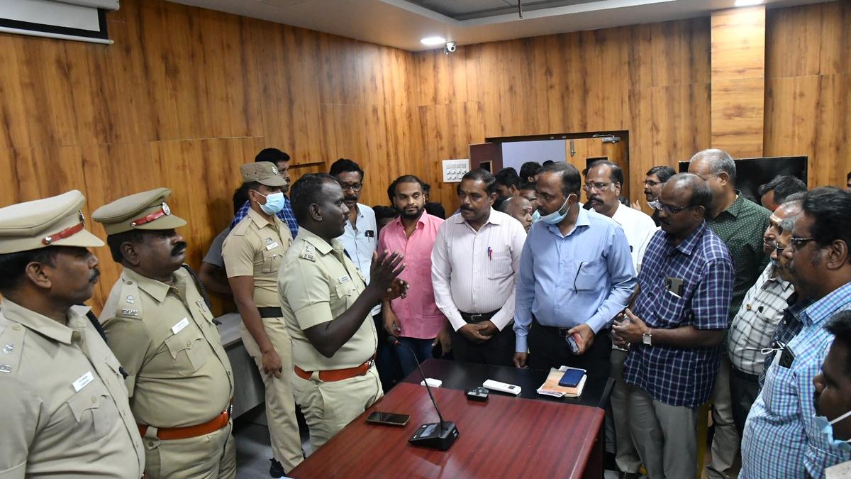 Vellore police ropes chemists, courier agents to curb drug menace - The Hindu