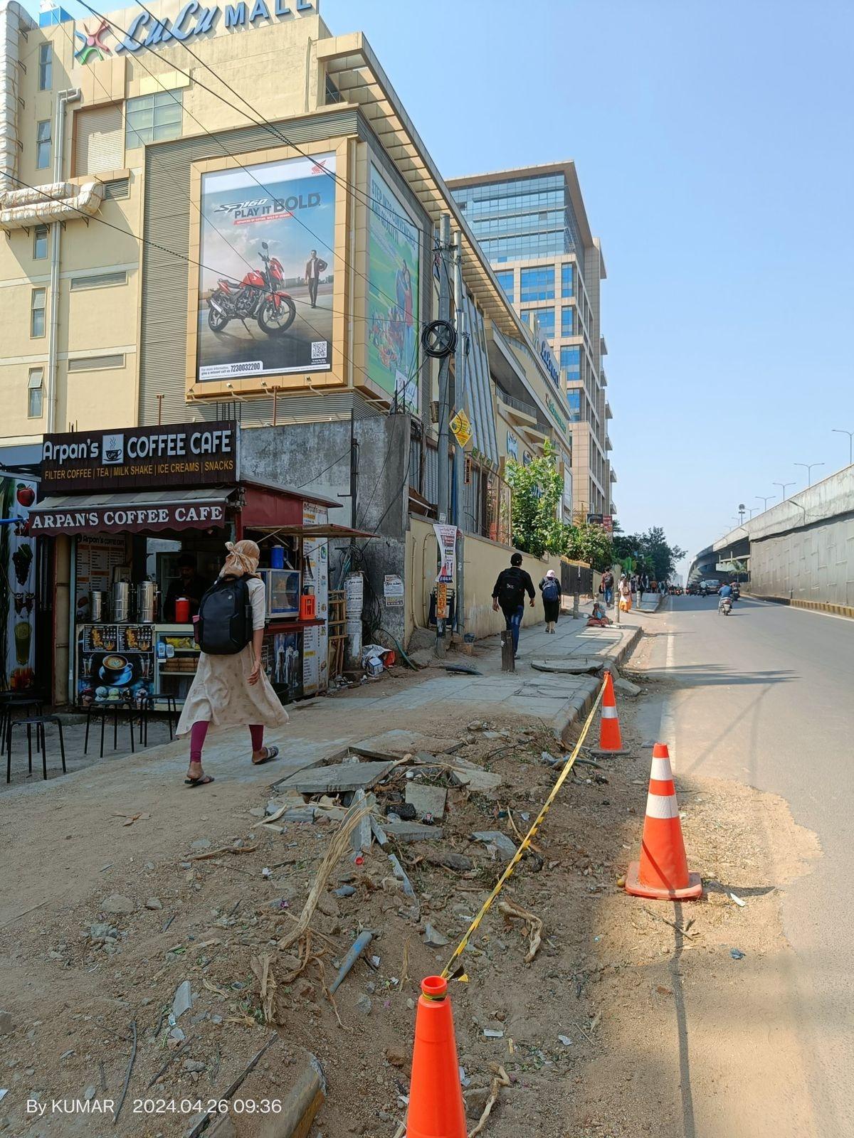 Fully grown neem tree translocated from Hyderabad roadside in peak ...
