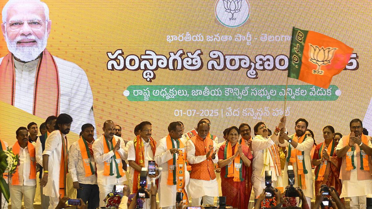 Who is BJP Telangana’s new president N. Ramachander Rao? - The Hindu