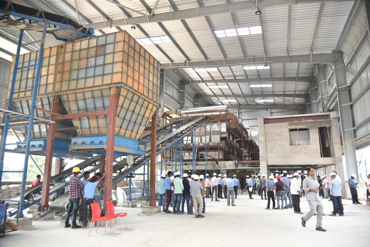 APIIC Industrial Park in Kadapa district is buzzing with activity as ...