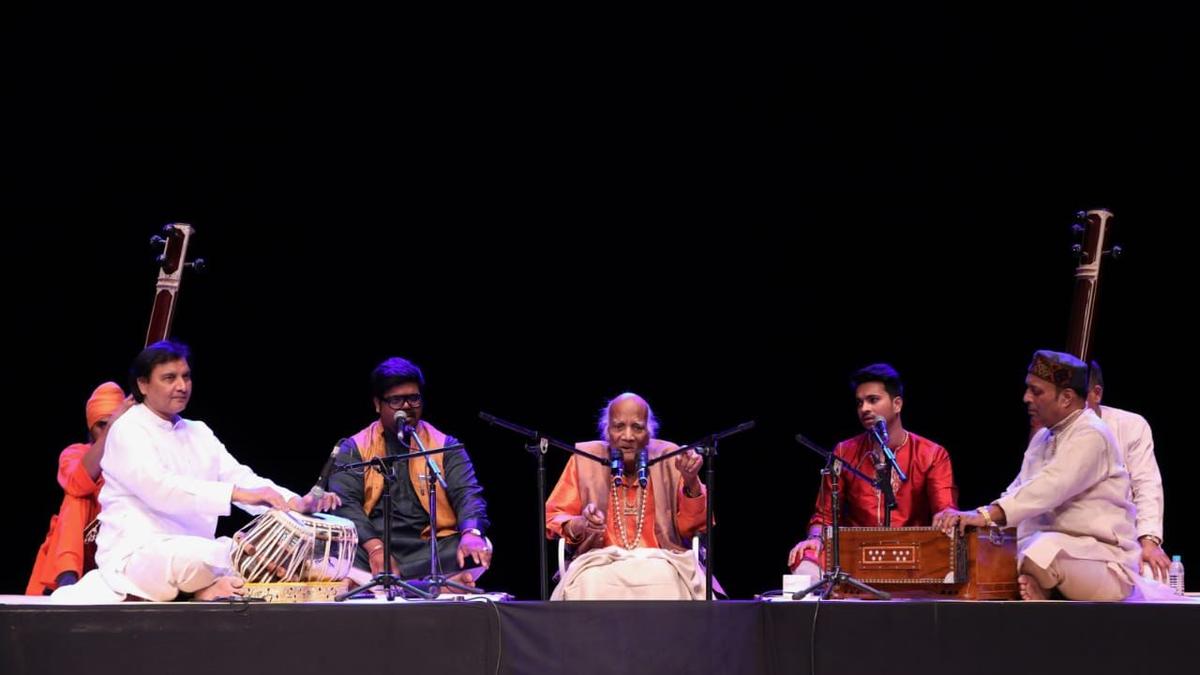 Pt. Mani Prasad brought alive the flavour of the past - The Hindu