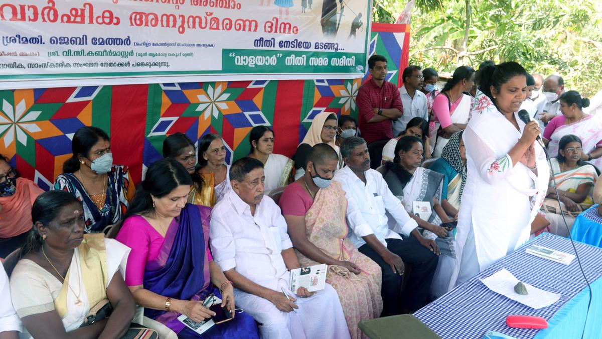 Walayar mother releases biography - The Hindu