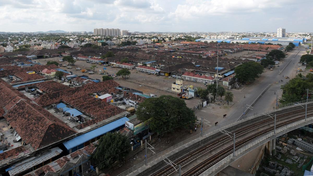 Koyambedu market complex to get a makeover - The Hindu
