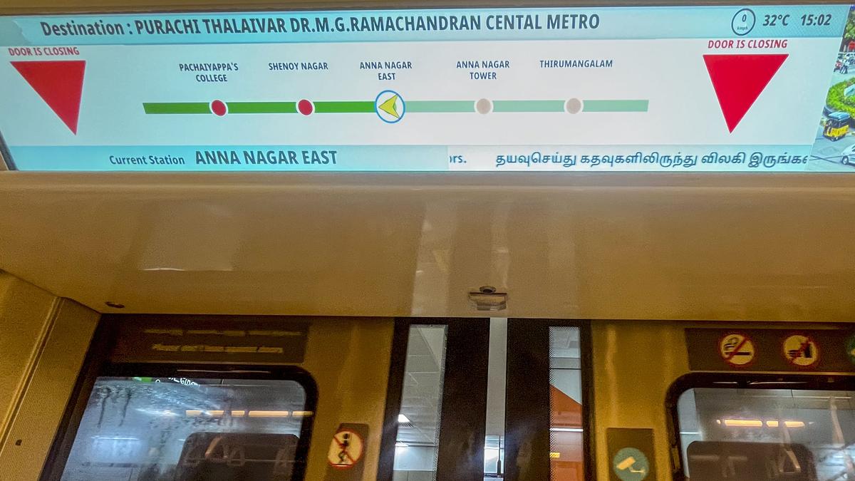 Chennai Metro Rail’s new dynamic route map aims to make travelling a ...