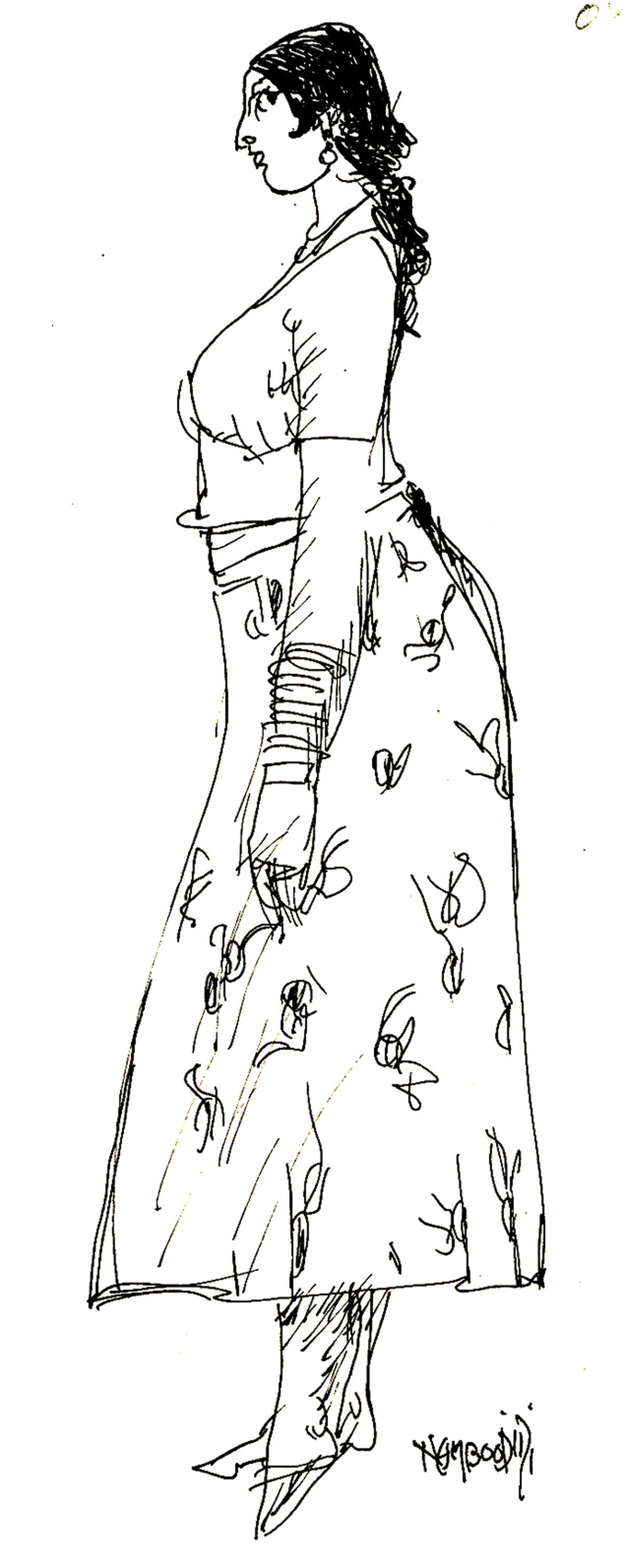 A Thrissur gallery pays tribute to the legendary artist Namboothiri ...