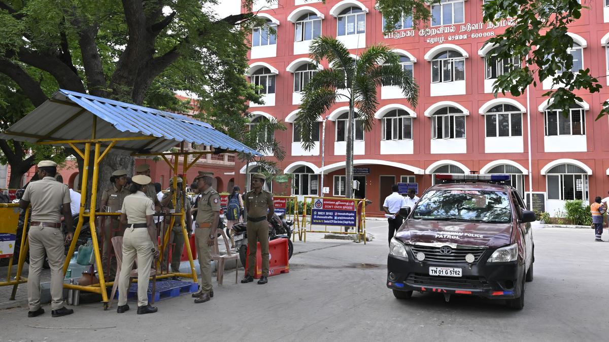 Security enhanced at Egmore Court Complex - The Hindu