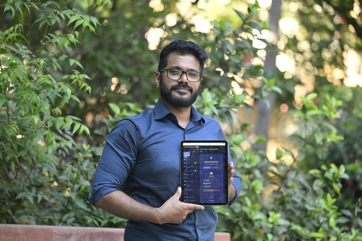 This dad built an app to teach his daughter maths - The Hindu