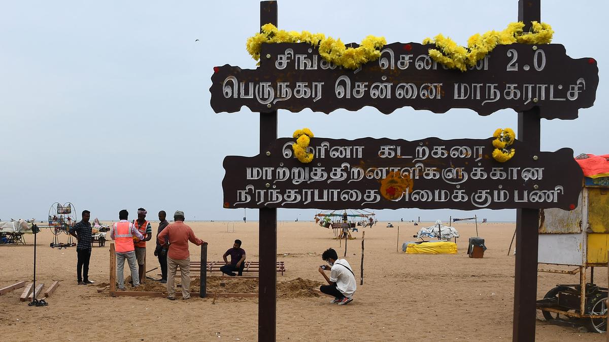 Pathway to be built for people with disabilities at Marina beach - The ...