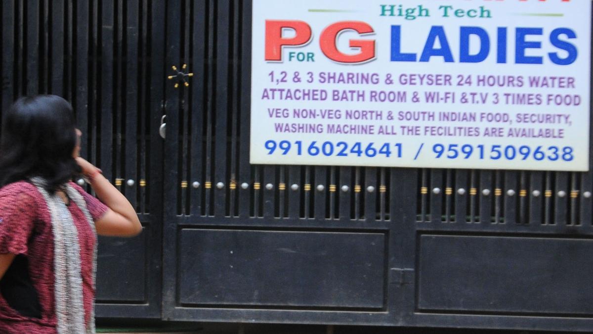 BBMP to regularise PG facilities in residential areas too - The Hindu